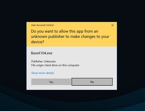 Sign The Exe So UAC Does Not Issue A Warning Issue BaseXdb Basex GitHub
