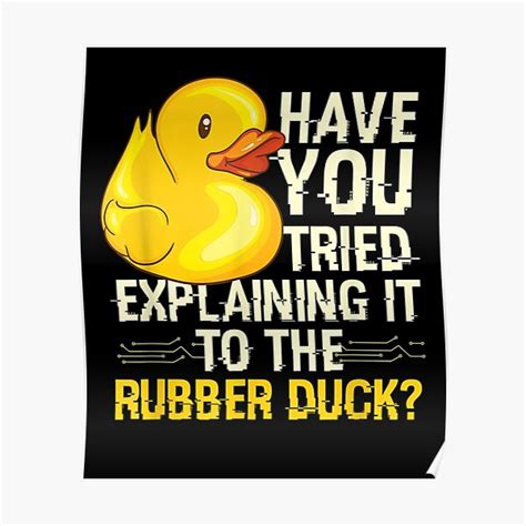 Funny Programmer Rubber Duck Debugging Funny Programmer T Design