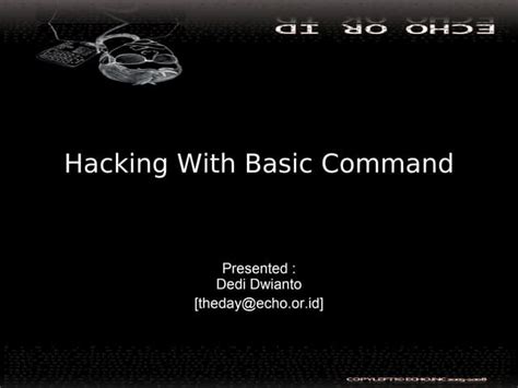 theday windows hacking with commandline pdf operating systems