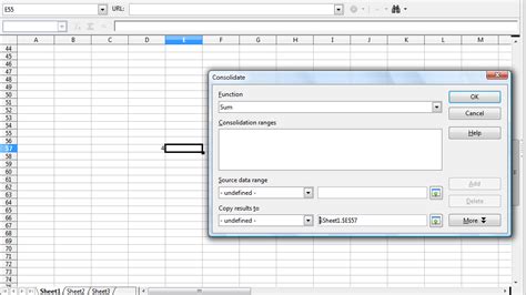how to use spreadsheet functions on cells across multiple sheets in