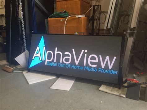 LED Bus Route Destination Display Alpha View
