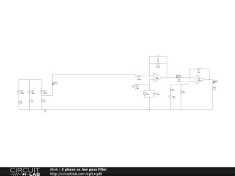 3 Phase Ac Low Pass Filter Circuitlab 3 Phase Ac Low Pass Filter Circuitlab