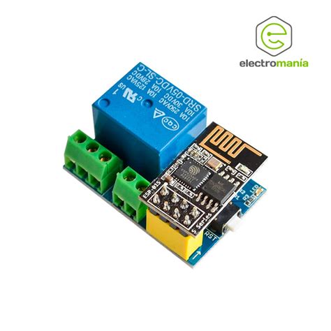 Módulo Esp8266 Esp 01s Con Relé Electromanía Perú