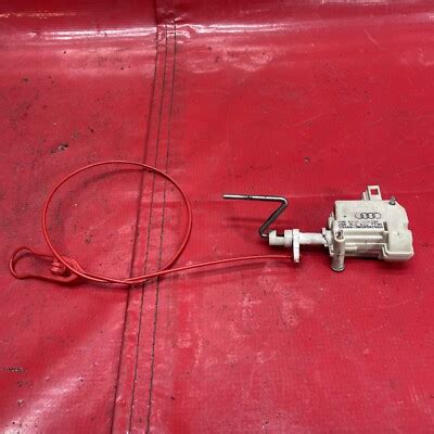 2009 Audi Q7 36 Control Fuel Filler Door Lock Actuator 4l0810773 Ebay