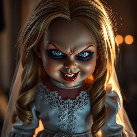 Unveiling The Bride Of Chucky A Hyper Realistic Artwork