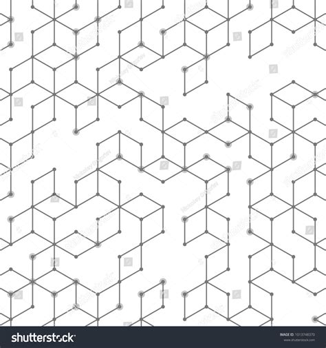 Vector Abstract Background Cube Cell Modern Stock Vector Royalty Free