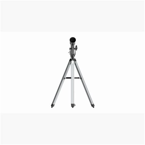 Amateur Refractor Telescope With Tripod 3d Model Download Hobbies On