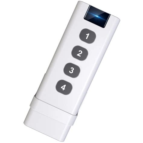 Tuya Zigbee Smart House Wireless Scene Switch 4 Gang Remote Portable