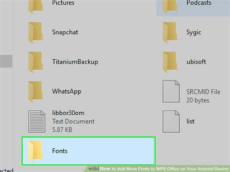 How To Add More Fonts To WPS Office On Your Android Device