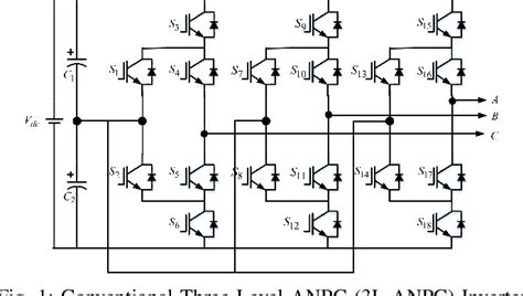 Figure 1 From Reduced Switch Count Three Phase Five Level Boosted Anpc Inverter With Unipolar