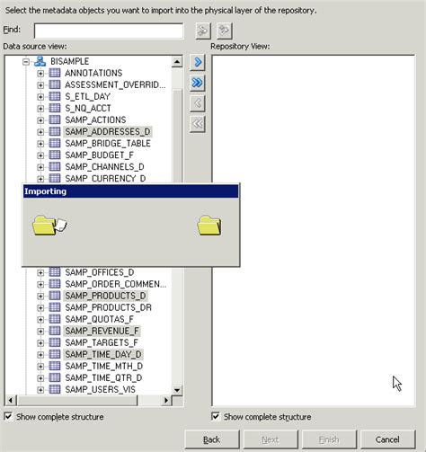 Creating A Repository Using The Oracle Bi 11g Administration Tool