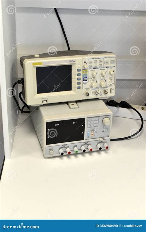 An Electronic Oscilloscope In The Laboratory A Device For Measuring