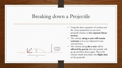 Projectile Motion PowerPoint Slides LearnPick India