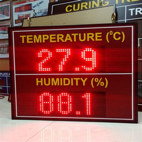 Led Industrial Temperature And Humidity Display At 20058 82 Inr In Chennai Kamal And Co