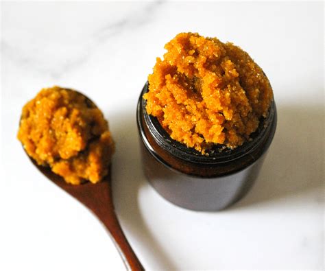 Skin Glowing Turmeric Scrub Recipe The Coconut Mama