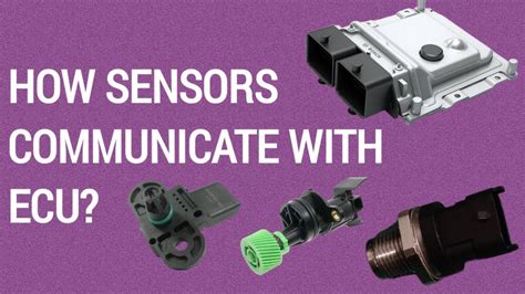 How Sensors Communicate With Ecmecu Youtube