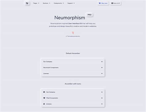 GitHub Themesberg Neumorphism Ui Bootstrap Neumorphism Inspired UI Kit Web Components