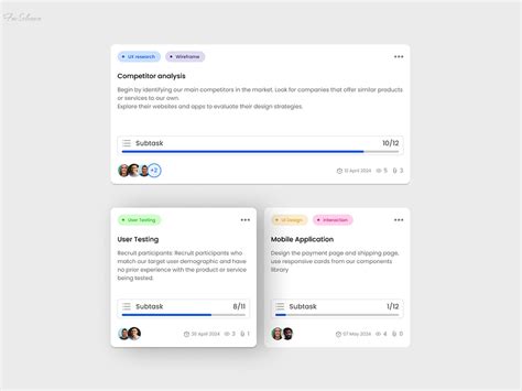 Card Component Designs Themes Templates And Downloadable Graphic Elements On Dribbble