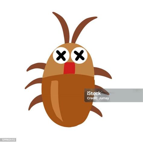 Cockroach Pop Flat Illustration Stock Illustration Download Image Now