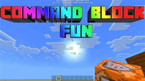 Minecraft Command Block Fun On Xbox One Youtube