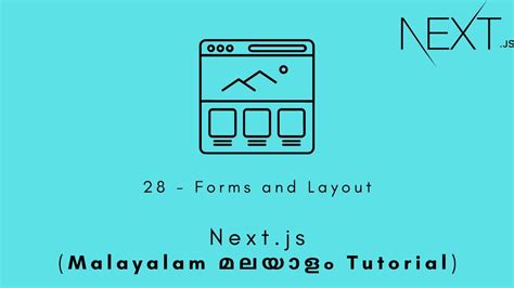 Nextjs Malayalam Tutorial 28 Forms And Layout Nextjs React
