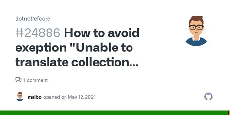 How To Avoid Exeption Unable To Translate Collection Subquery When