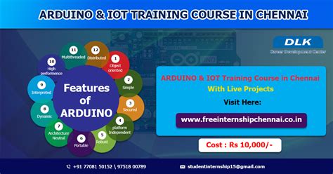 Arduino Internship Training In Chennai In 2021 Training Center Train Arduino