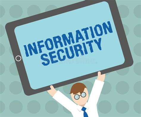 Conceptual Hand Writing Showing Information Security Business Photo Text Infosec Preventing