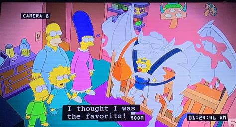 Lisa Thinking Shes The Favorite The Simpsons Simpson Favorite