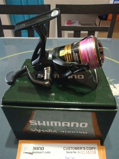 Shimano Sahara 4000XG, Sports Equipment, Fishing on Carousell
