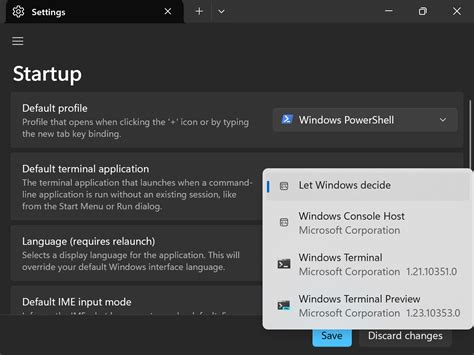 How To Open Powershellexe In Windows Terminal Preview Instead Of