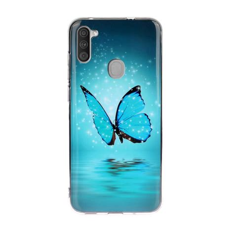 For Galaxy A Luminous Tpu Mobile Phone Protective Case Butterfly Alexnld Com
