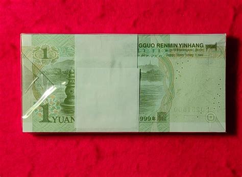 【我愛人民幣 W 20】 五版 1999年 1元 F0f冠 首發同冠 百連 品相如圖 Yahoo奇摩拍賣