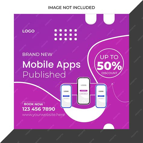 Premium Vector Mobile App Promotion Social Media Post Premium Vector