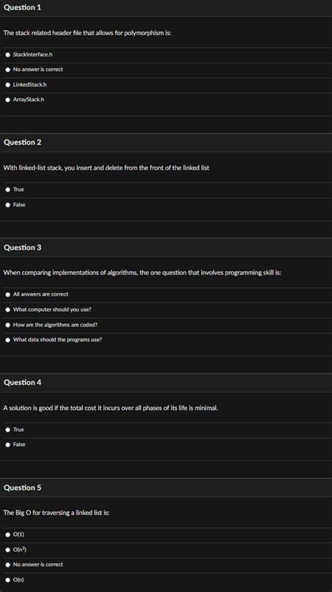 Solved When Comparing Implementations Of Algorithms The One Chegg