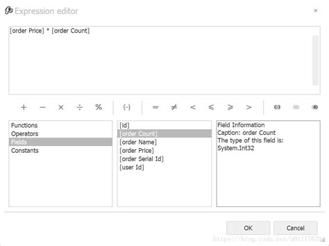 【winformdevexpress】gridview使用 Expressioneditor计算列的值dev 计算字段使用 Csdn博客