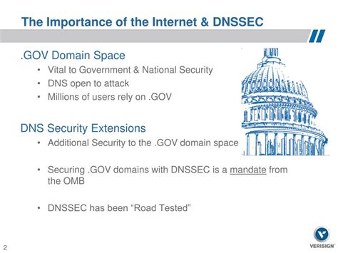 ppt securing the government s dns infrastructure with dnssec