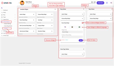 How To Manage Widgets And Sidebars