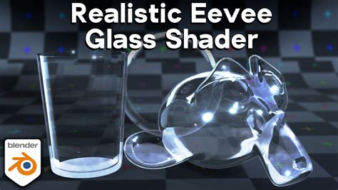 realistic eevee glass shader free download free texture cgtrader
