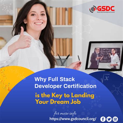 Why Full Stack Developer Certification Is The Key To Landing Your Dream