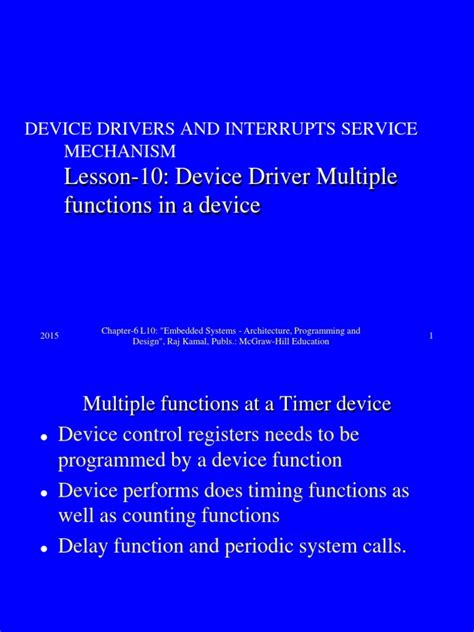 Device Drivers Functions Pdf Device Driver Embedded System