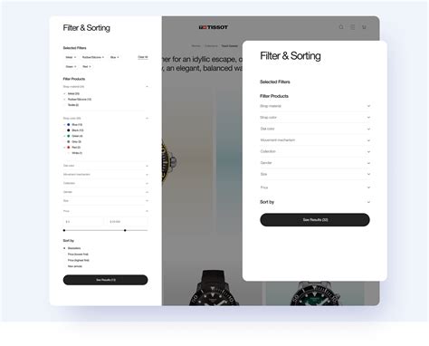 Filter And Sorting E Commerce By Maryna Bezruk On Dribbble