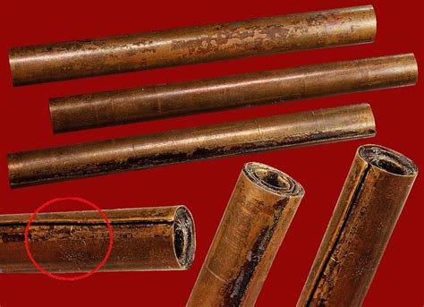 พระหลวงปู่ดู่ วัดสะแก อยุธยา ตะกรุดไตรสรณคมน์ รอยจารหลวงปู่ดู่ เนื้อทองแดง ยาว3 5นิ้ว หลวงปู่