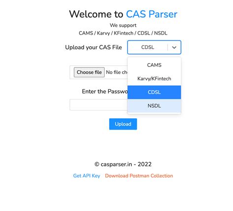 Cas Parser 🗄️ — Convert Mutual Fund Cas To Csv Excel By Sameer Kumar