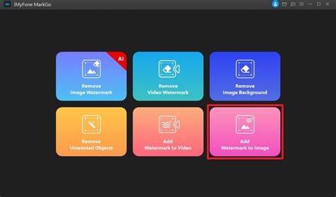 IMyFone MarkGo Add Watermark To Image