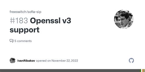 Openssl V Support Issue Freeswitch Sofia Sip GitHub