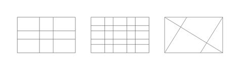 황금 비율 템플릿 세트 방법 황금 단면 디자인 요소 피보나치 배열 숫자 모양 조화 비율 프레임 패턴 개요 그래픽 평면 그림