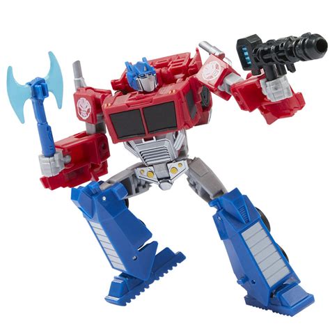 Buy Transformers Earthspark Optimus Prime Deluxe Truck Autobot Toy