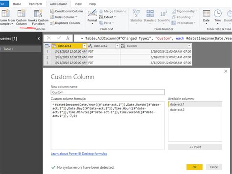 Solved Time Zone Error Microsoft Fabric Community
