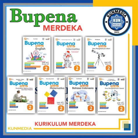 Jual Buku Paket Bupena Kelas 8 Smp Kurikulum Merdeka Penerbit Erlangga